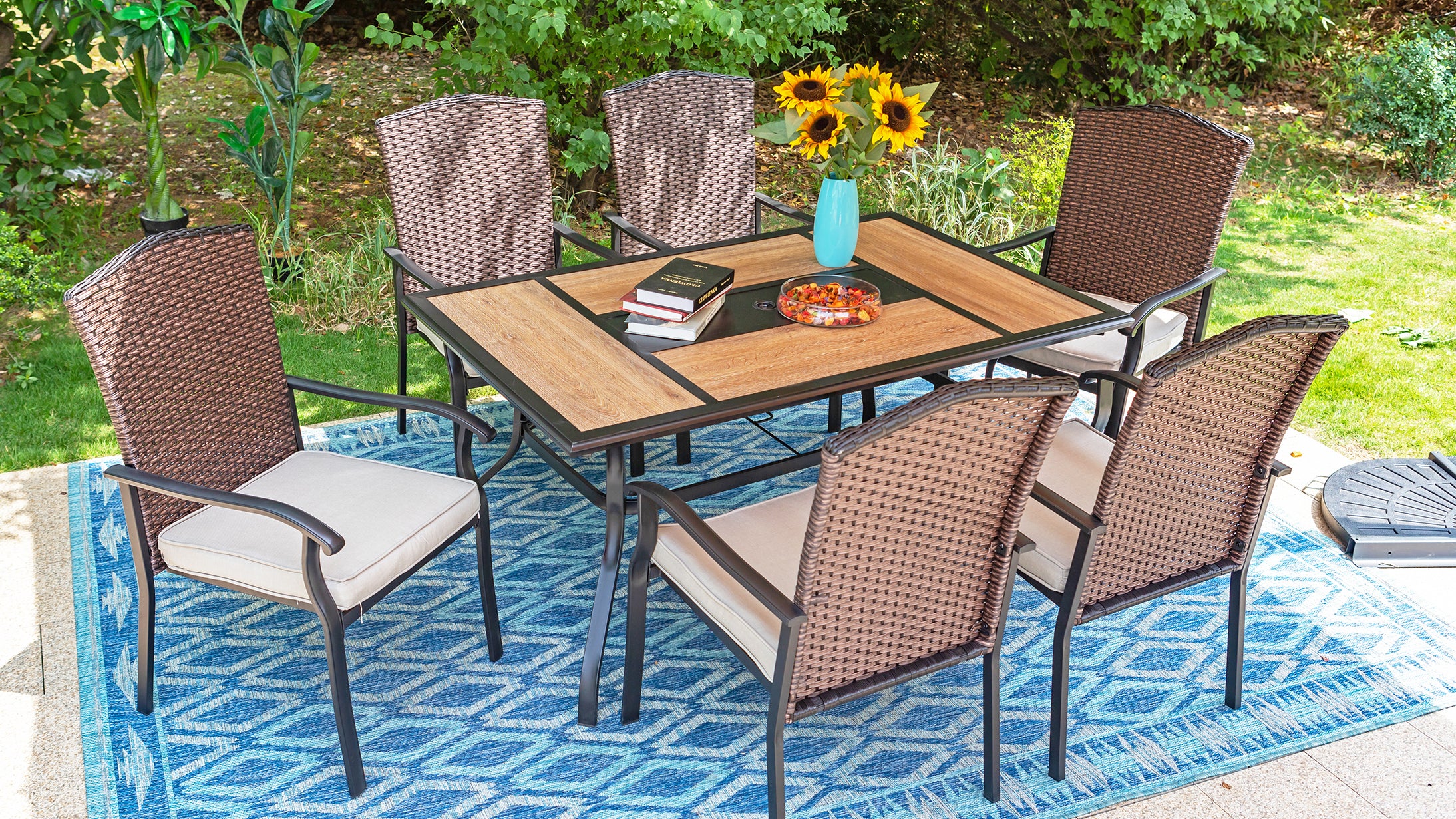 New Arrival: Fan-shaped Back Rattan Chairs – AlphaMarts