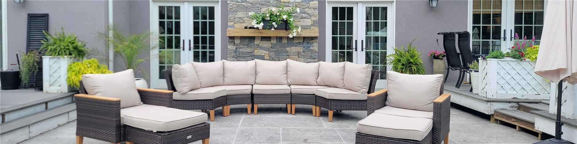 Patio Sofa and Sectional - Patio Furniture – AlphaMarts