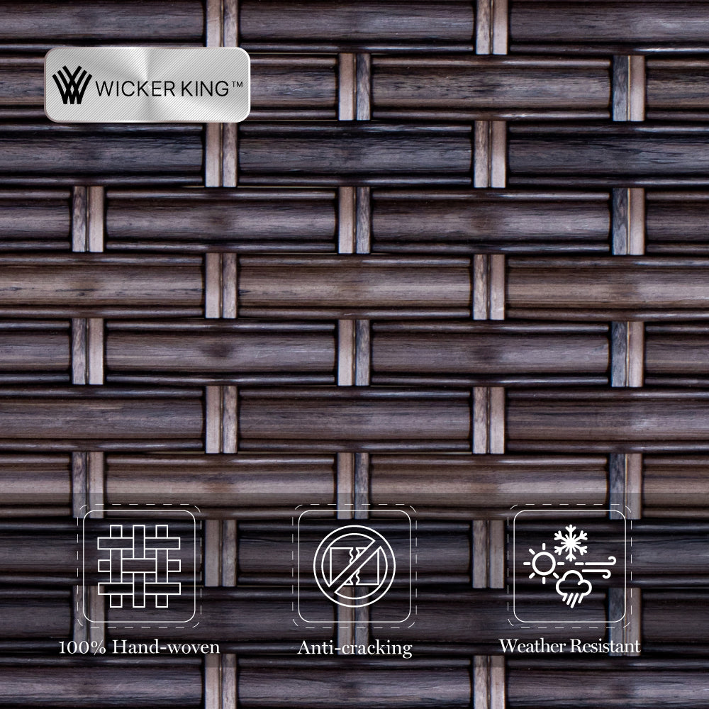 9-Piece Rattan Half-Moon Curved Luxury Outdoor Sofa Sectional-PHI VILLA ...