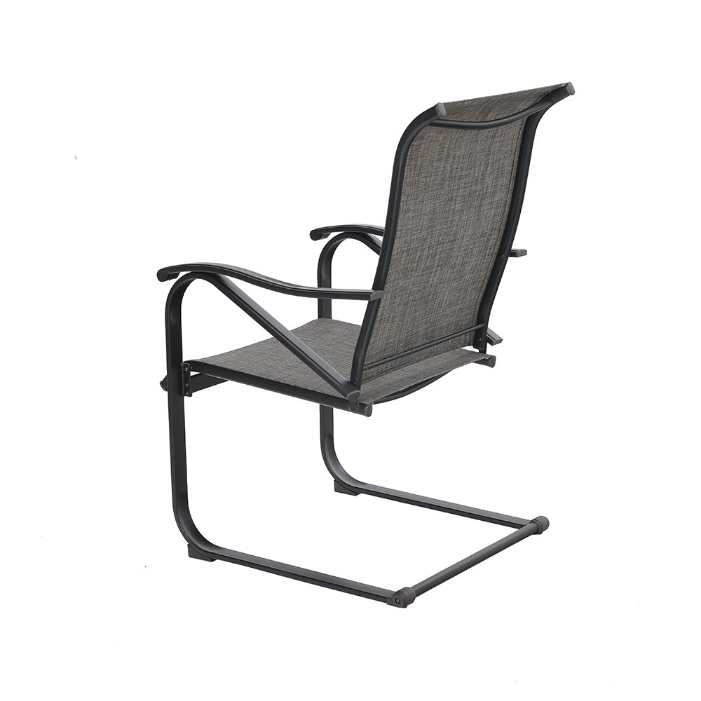 Classic Textilene C-Spring Patio Chairs – AlphaMarts